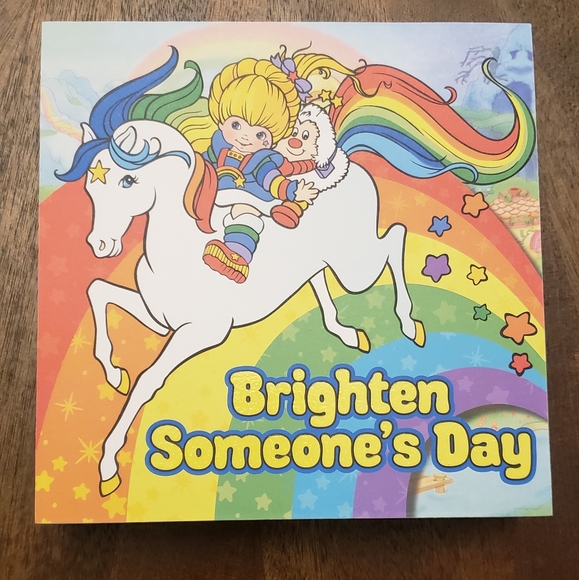 Brighton | Accents | Rainbow Brite Brighten Someones Day Wood Block ...